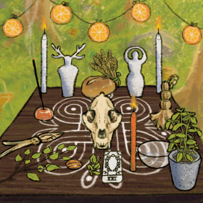 Altar Sketch - 魔女のテーブル | Picrew - The Character Maker & Creator