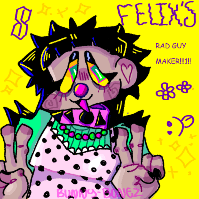 Felix's rad guy maker!! (WIP) | Picrew - The Character Maker & Creator