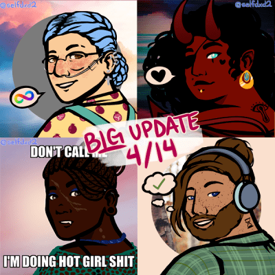 over the shoulder || 肩越しに見る | Picrew - The Character Maker & Creator