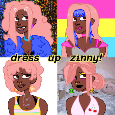dress up zinny
