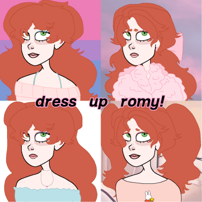dress up romy | Picrew - The Character Maker & Creator