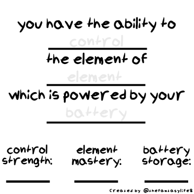 Ability Generator | Picrew - The Character Maker & Creator