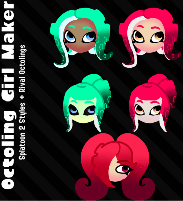 Octoling Girl Maker | Picrew - The Character Maker & Creator