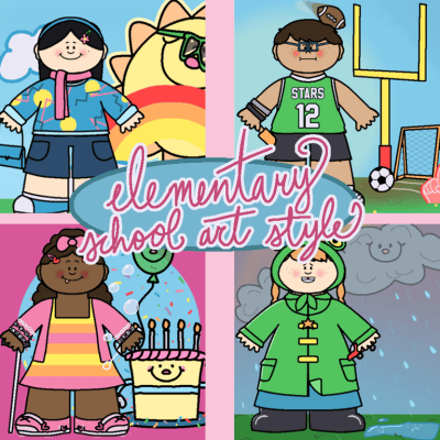 小学校の紙 elementary school style | Picrew - The Character Maker & Creator