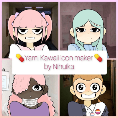 💊Yami Kawaii icon maker💊 | Picrew - The Character Maker & Creator