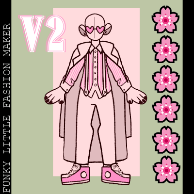 🌸funky little fashion maker🌸V2｜Picrew