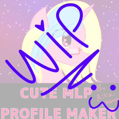 MLP profile uwu (WIP) | Picrew - The Character Maker & Creator