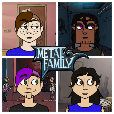 Metal Family Style Maker | Picrew - The Character Maker & Creator