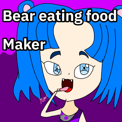 Bear Eating Food 🍖🍖 :b | Picrew - The Character Maker & Creator