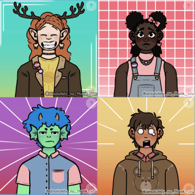 Cartoon PFP Maker | Picrew - The Character Maker & Creator