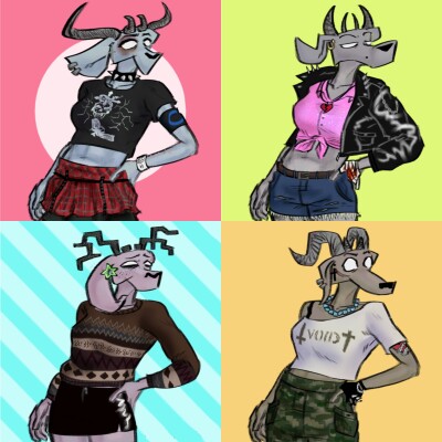 Goat Girl Maker (BIG UPDATE) | Picrew - The Character Maker & Creator