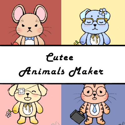 Cutee Animals Maker | Picrew - The Character Maker & Creator
