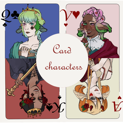 Card characters | Picrew - つくってあそべる画像メーカー