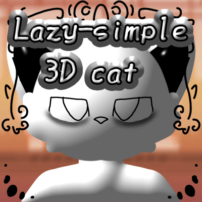 Lazy-simple 3D cat | Picrew - The Character Maker & Creator