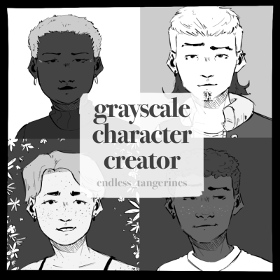 grayscale character creator | Picrew - The Character Maker & Creator
