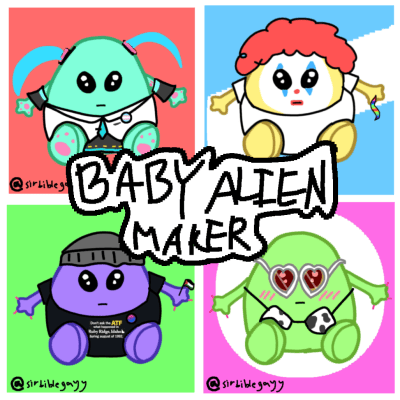 silly baby alien maker :3 | Picrew - The Character Maker & Creator