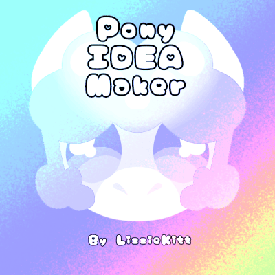 Pony IDEA Maker! | Picrew - The Character Maker & Creator