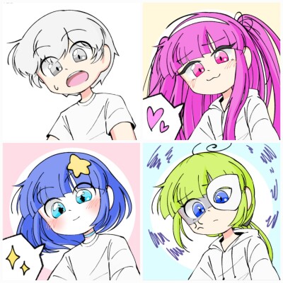 블루안경1 | Picrew - つくってあそべる画像メーカー