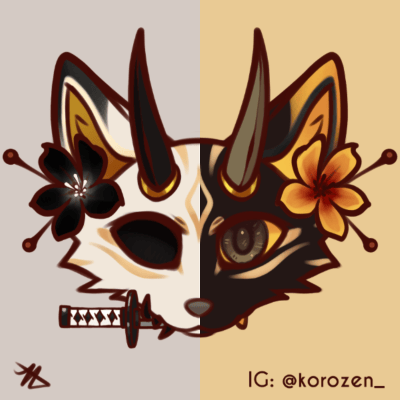 Onitsune Mask | Picrew - The Character Maker & Creator