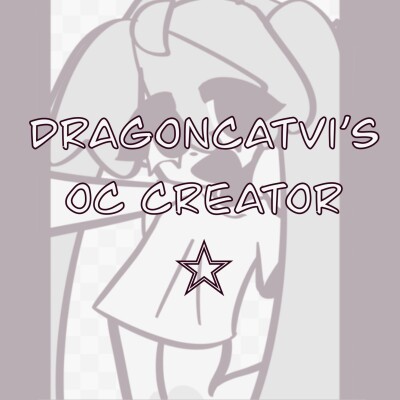 Dragoncatvi’s oc creator! ☆ | Picrew - The Character Maker & Creator