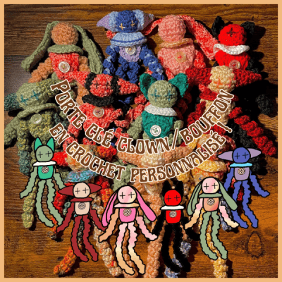 Clown/Jester keychains making | Picrew - The Character Maker & Creator