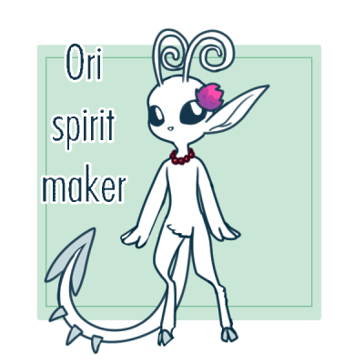 Ori spirit maker | Picrew - The Character Maker & Creator