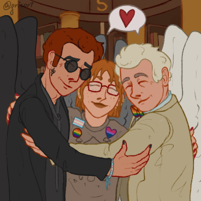 ineffable husbands hug | Picrew - The Character Maker & Creator