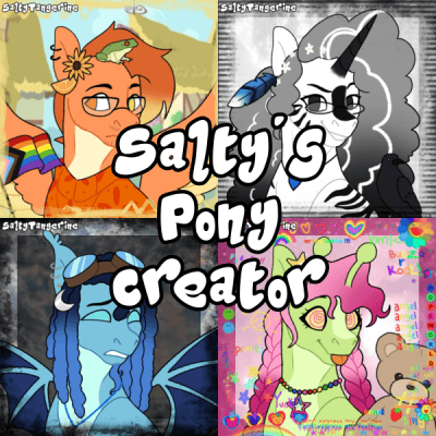 Salty's Pony Creator | Picrew - The Character Maker & Creator