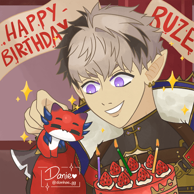 Happy Birthday, Ruze! #PicRuze | Picrew - つくってあそべる画像メーカー