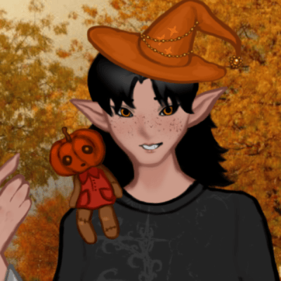 Fall witch avatar maker