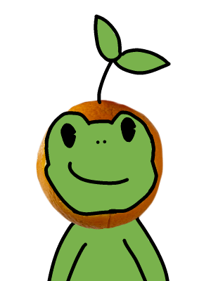 Frog in a Orange! ! ! | Picrew - The Character Maker & Creator